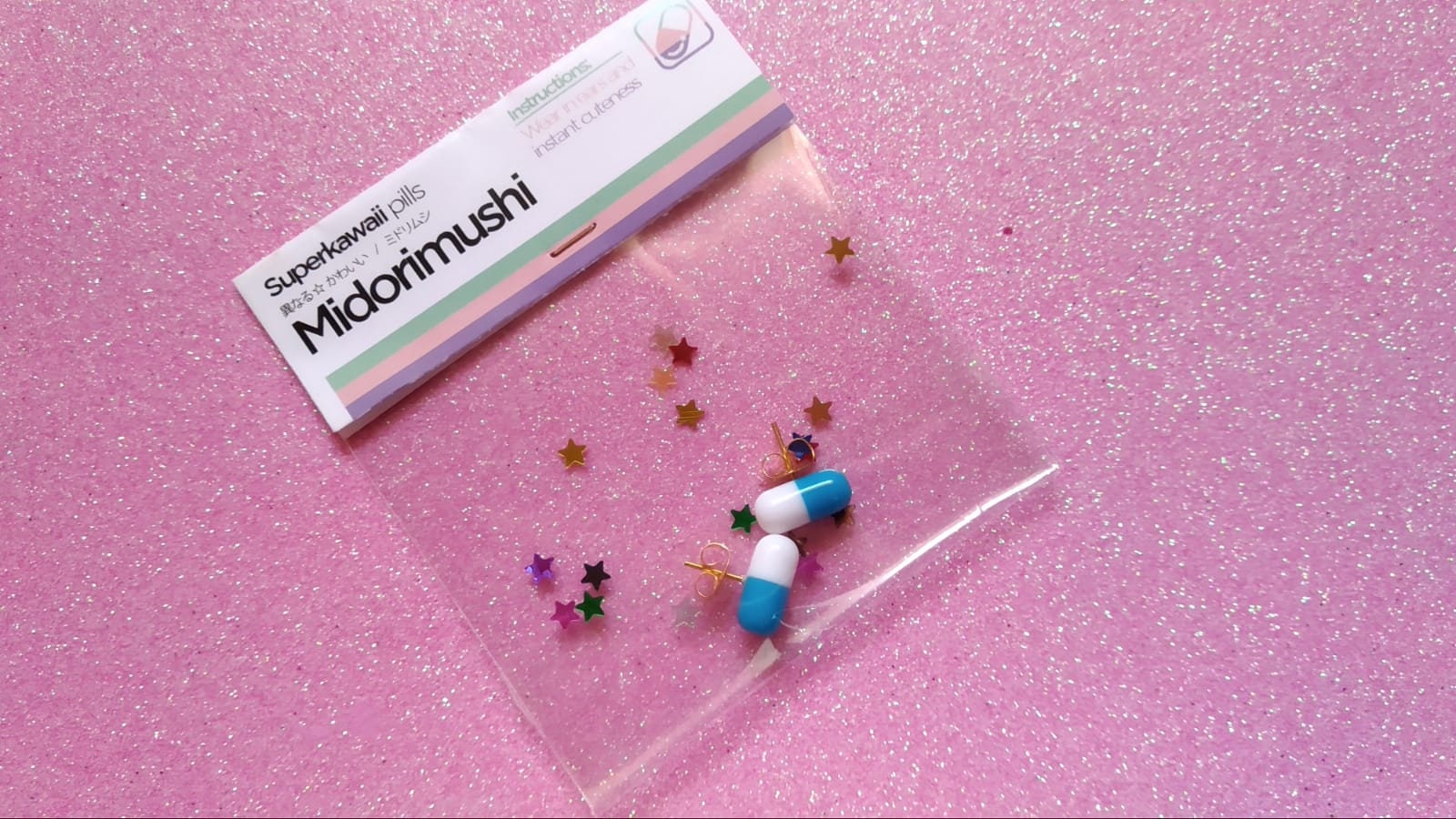 Yami Kawaii Pill Capsule Earrings / Pastel Menhera Creepy Cute | Etsy