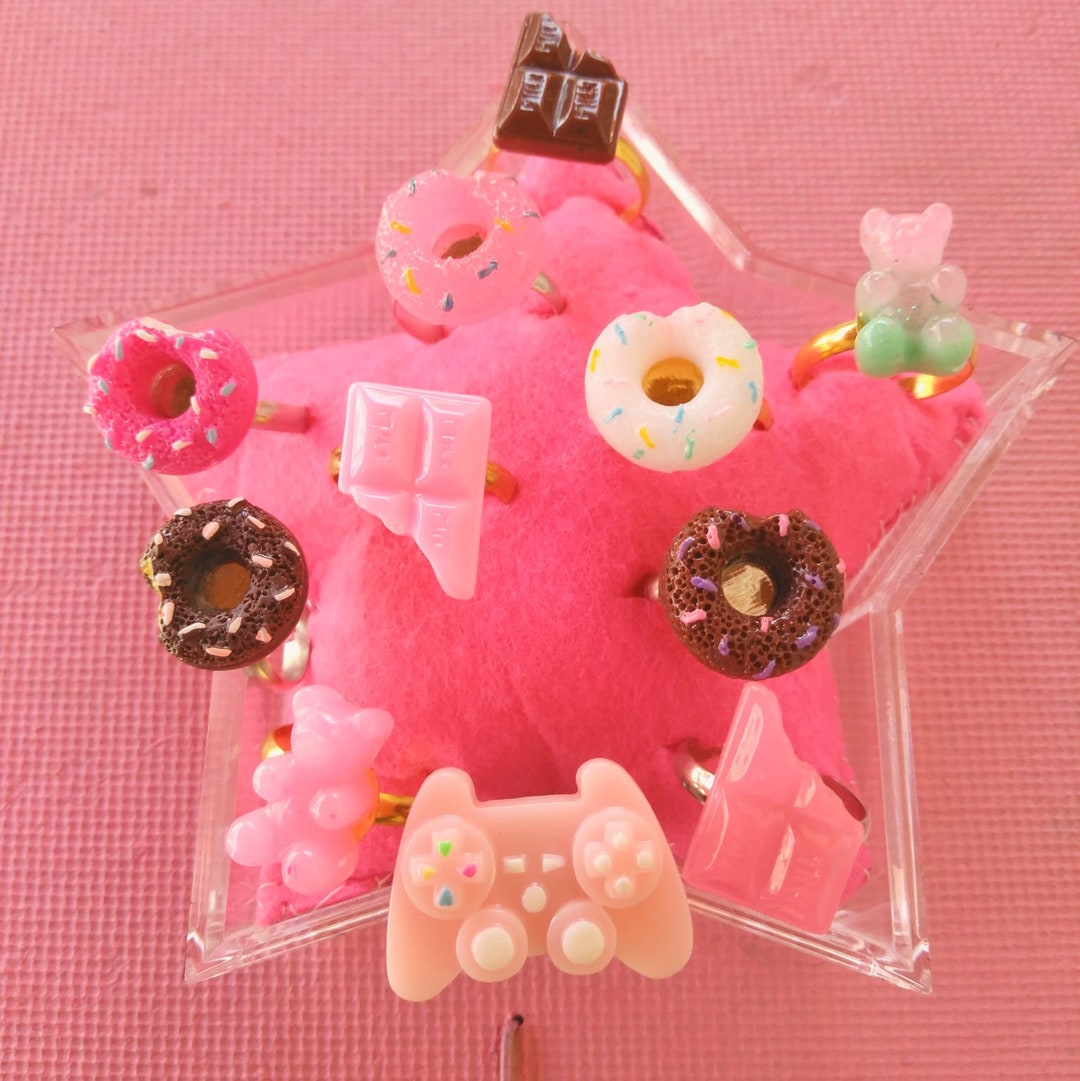 Cute & Kawaii Rings / Harajuku Fashion Jewelry Fairy Kei Decora/ Yume ...