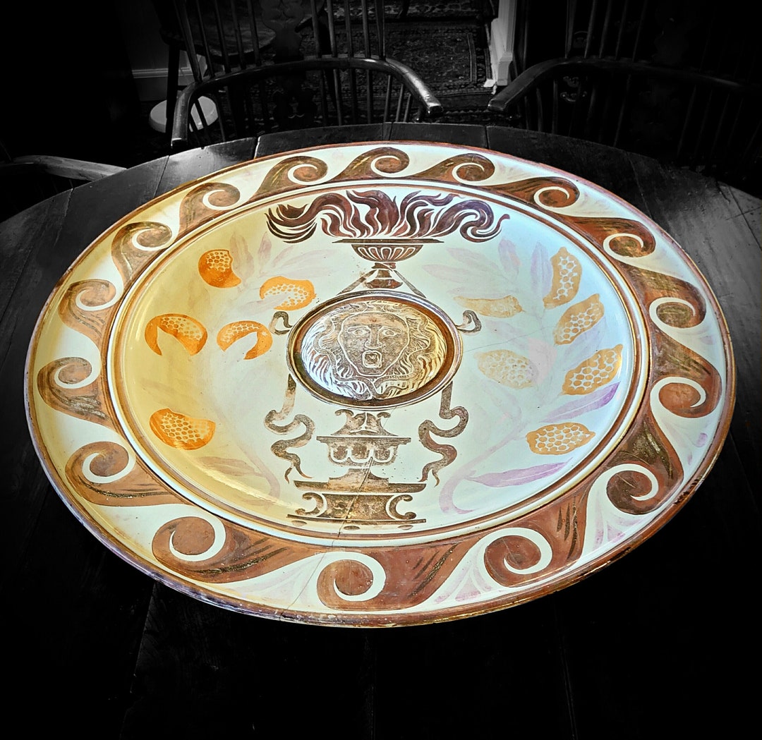 Maw & Co Monumental 91cm Diameter Aesthetic Movement Exhibition ...