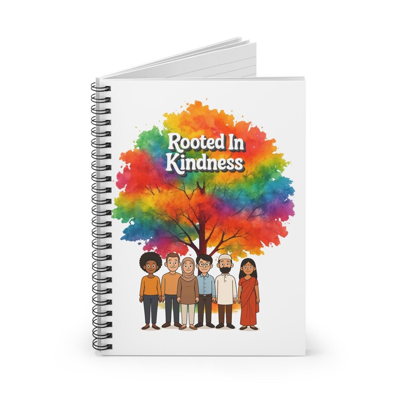 Rooted in Kindness Spiral Notebook | Empowering Stationery for ...