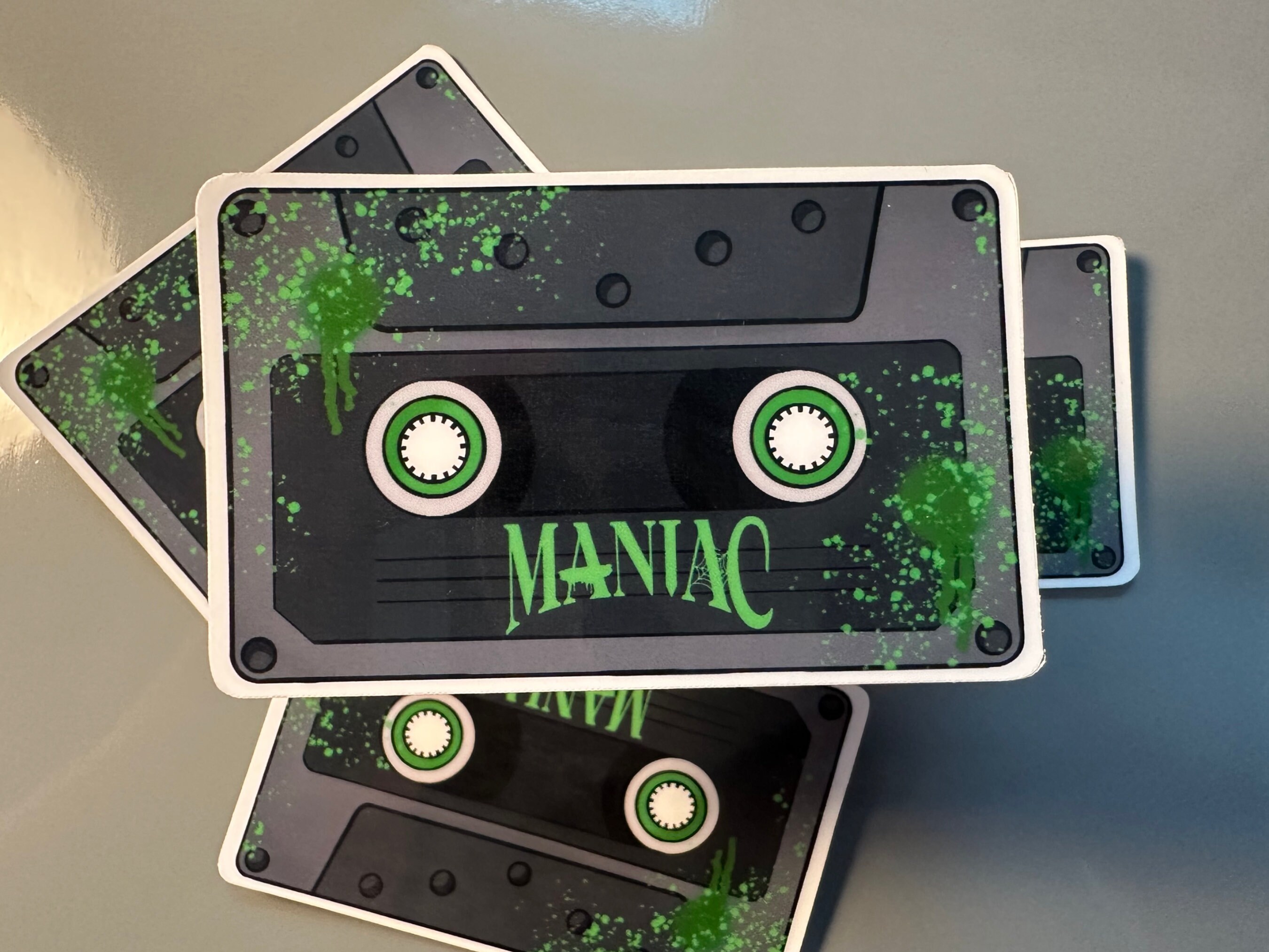 Stray Kids Maniac Cassette Tape Waterproof Vinyl Kpop Sticker - Etsy