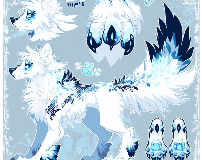 Furry Adopt | Ice - Etsy