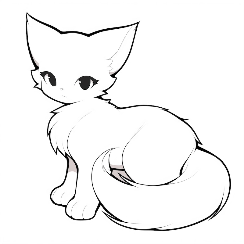 Furry Cat Base - Etsy