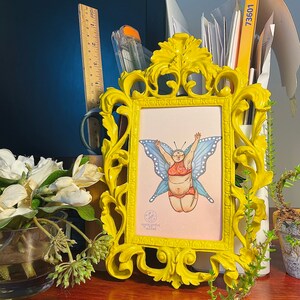 Body Positive Fairy Print 4x6 Print Fat Plus Size Butterfly Curvy ...