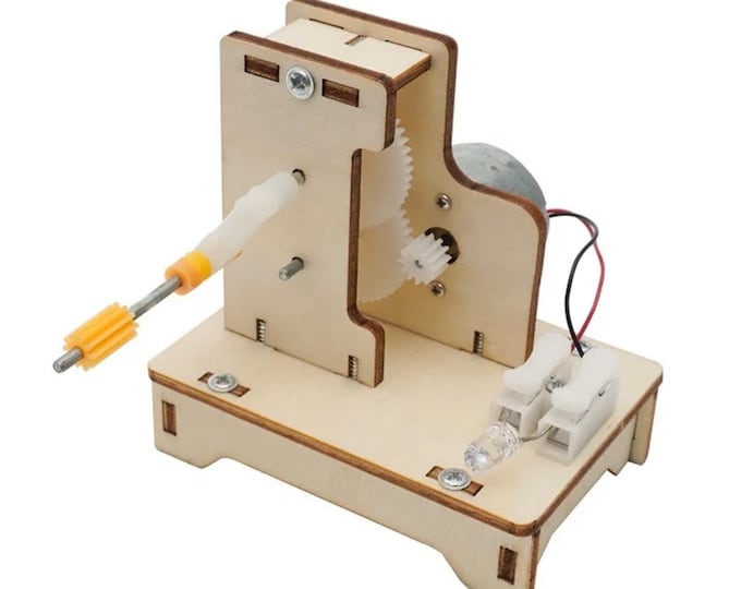 DIY Hand Crank Power Generator Kit: STEM Educational Toy - Etsy