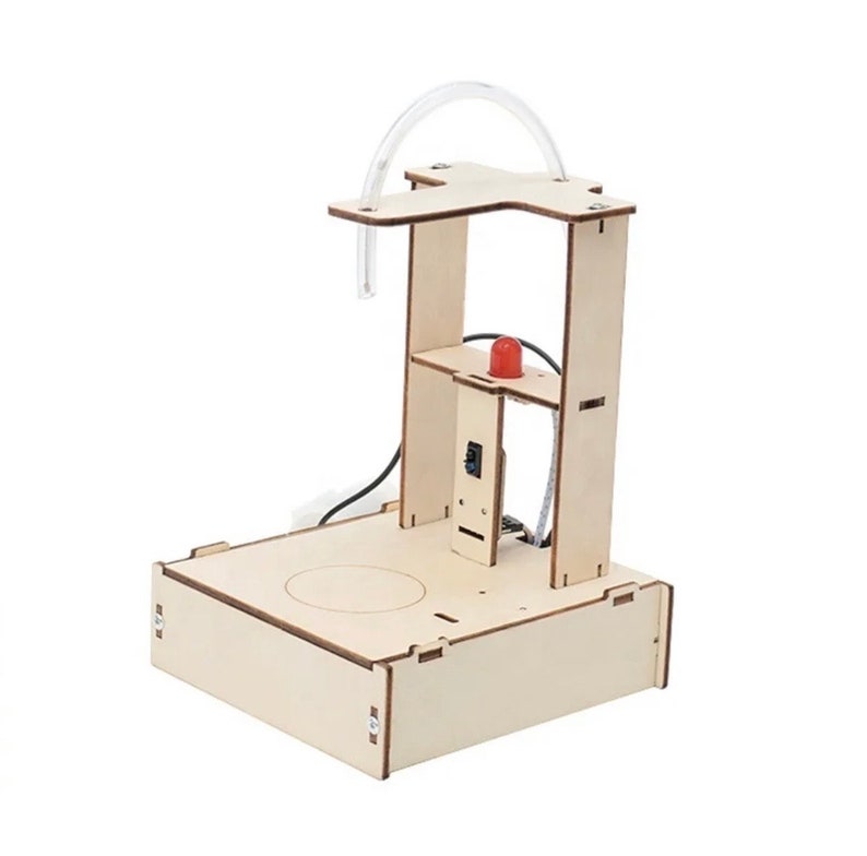 DIY Kit Build Wooden Induction Water Dispenser Educational STEM Science ...