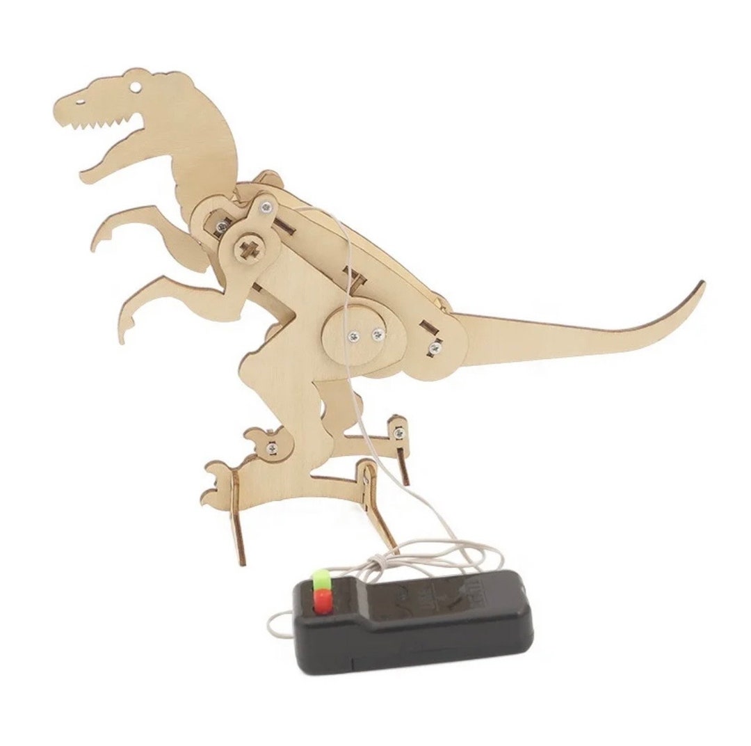 DIY Kit Wooden Remote Control 3D Trex Toy • Educational STEM Science ...