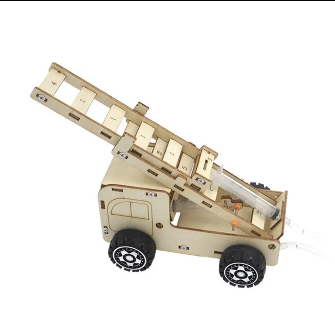 DIY Build a Fire Truck With Hydraulic Ladder Lift Stem Kit ...