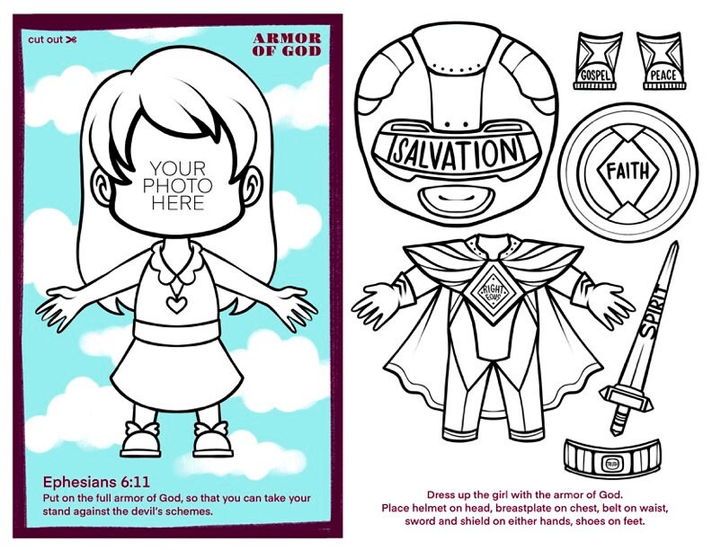 Armor of God Hero Version Instant Download Printable Armor of God ...