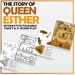 Queen Esther Craft | Finger Puppets, Paper Dolls, Interactive Activity ...