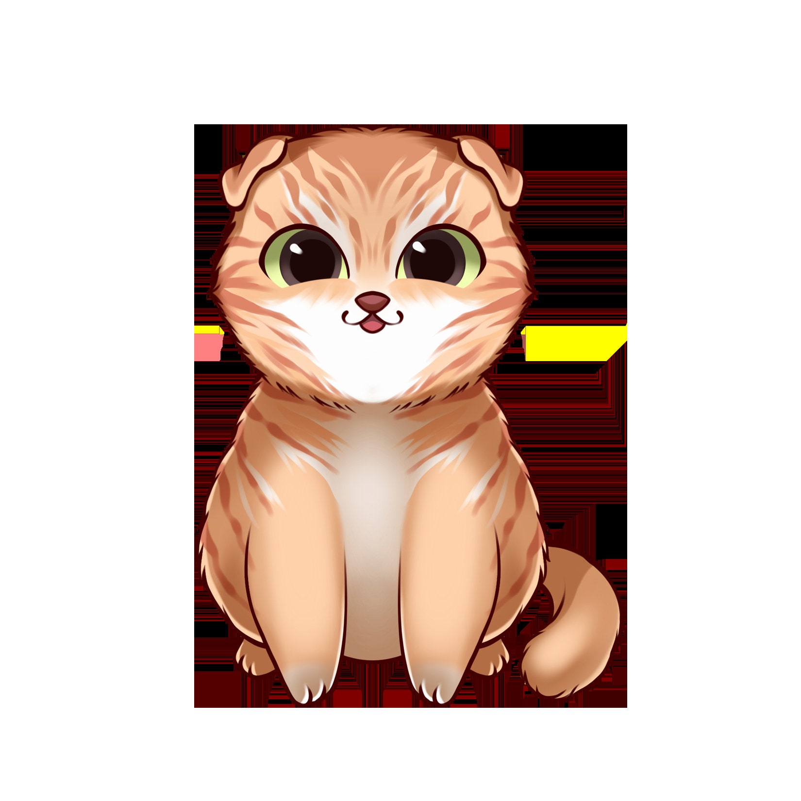 Cute Kitten Illustrations, Lots of Cat Pictures, Instant Download Cat ...