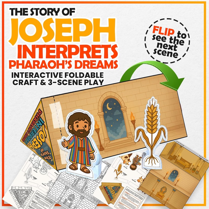 Craft for the Story of Joseph - Etsy