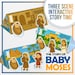 Baby Moses Bible Craft | Finger Puppets, Paper Dolls, Interactive ...