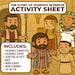 Joseph in Prison Activity Sheet – Instant Download, Great Craft for ...