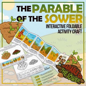 Parable of the Sower Instant Download, Great for Christian Kids ...