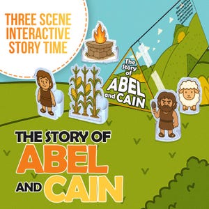 Cain & Abel Bible Story Craft | Finger Puppets, Paper Dolls ...