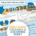 Instant Download Crossing the Jordan River Foldable Craft Activity ...