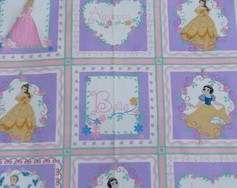 Princess Panel Fabric - Etsy