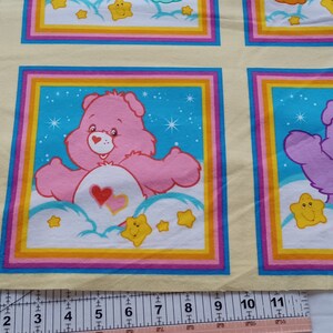 Care Bears Cotton Flannel Panel Fabric Great to Make Rag - Etsy