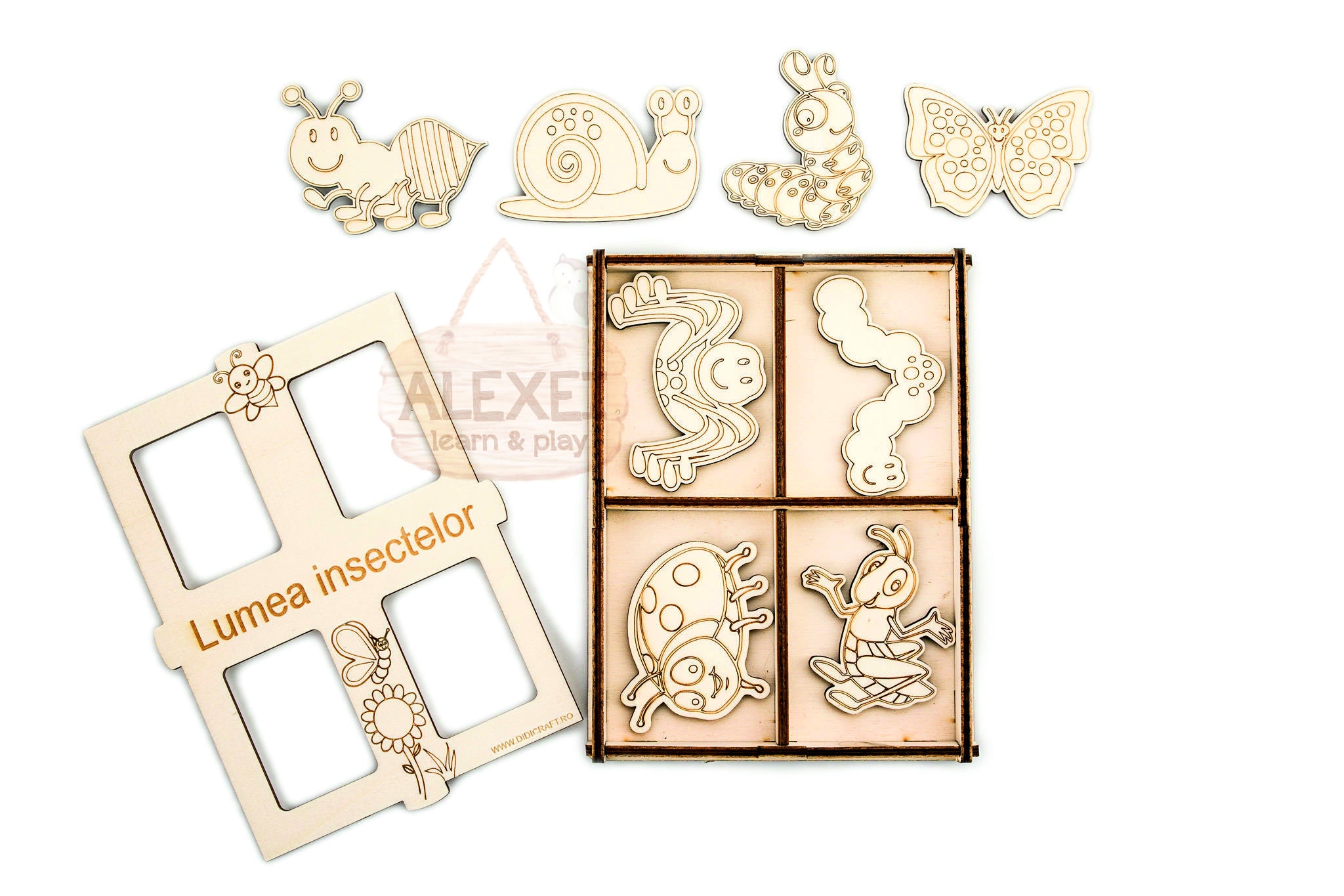 Bugs Vector Laser Cut Template: CNC Plywood Model (digital Download) - Etsy