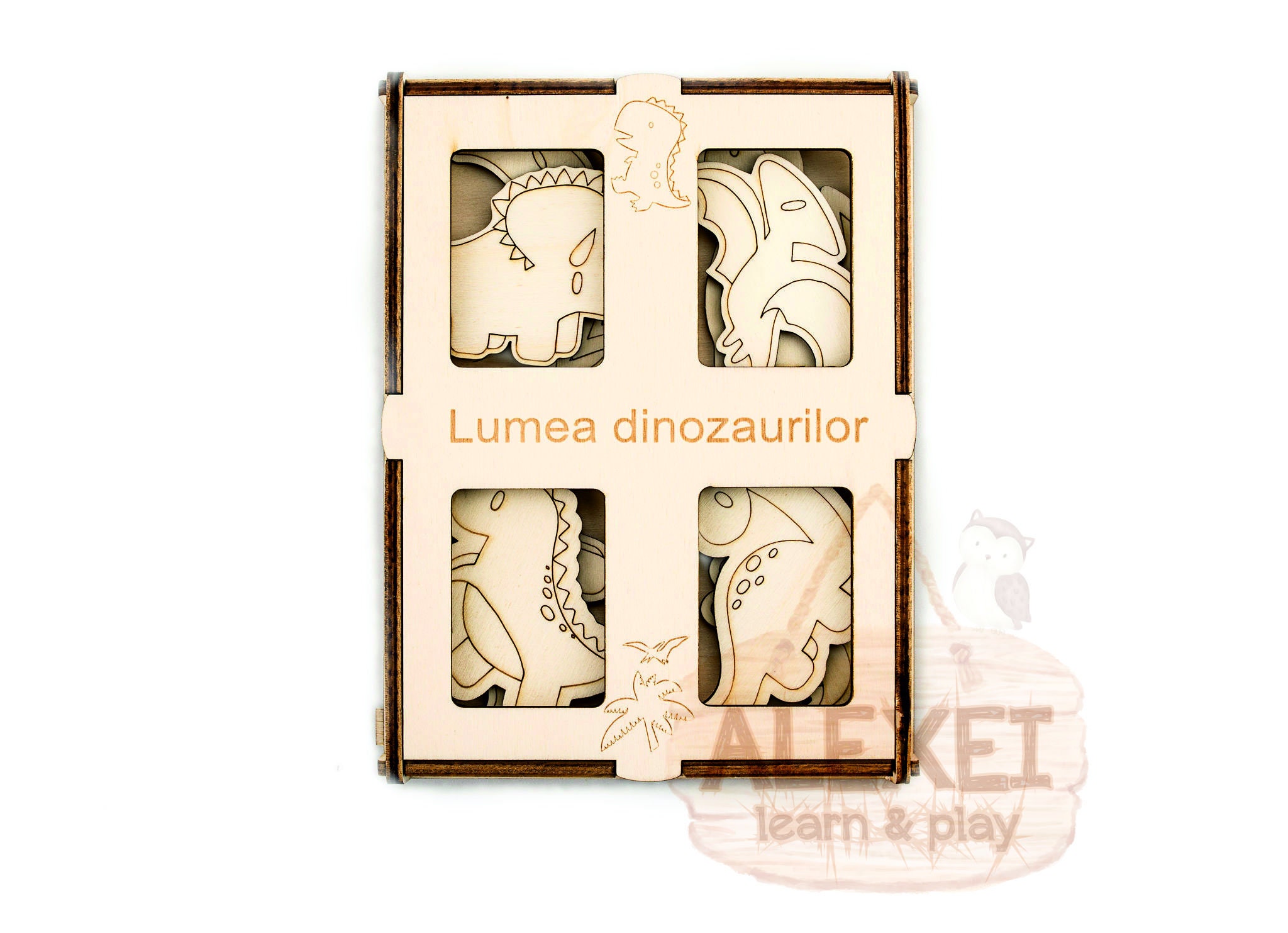 Dinosaur Box Vector Laser Cut Dinosaurs for Painting Laser - Etsy