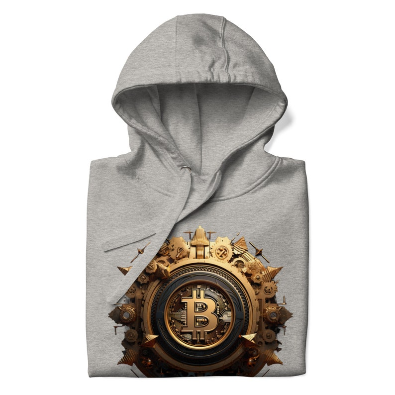 Bitcoin Hoodie Cryptocurrency Hoodie Blockchain Technology Spot Bitcoin ...