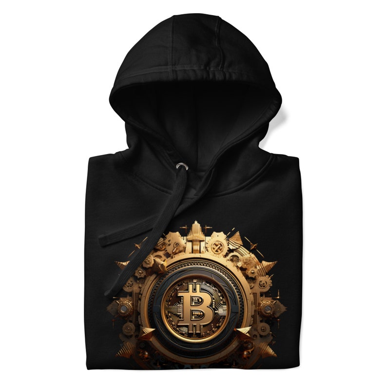 Bitcoin Hoodie Cryptocurrency Hoodie Blockchain Technology Spot Bitcoin ...