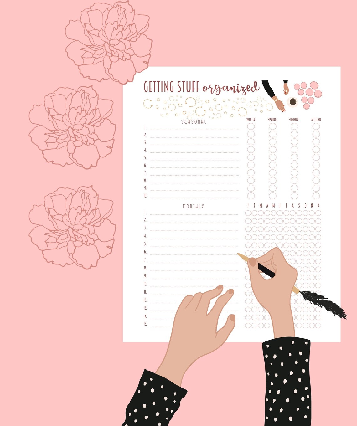 Mom Life Planner Printable, Organizer for Busy Moms - Etsy