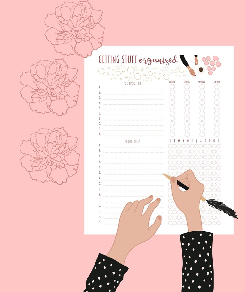 Mom Life Planner Printable, Organizer for Busy Moms - Etsy