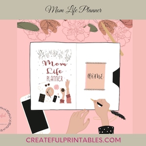 Mom Life Planner Printable, Organizer for Busy Moms - Etsy