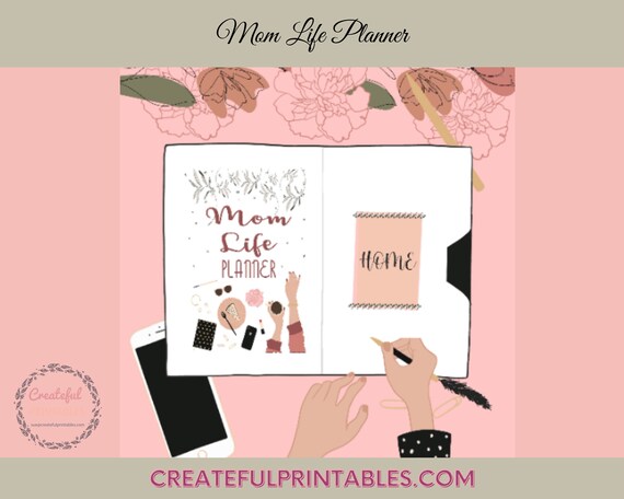 Mom Life Planner Printable Organizer for Busy Moms | Etsy