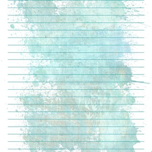 Note Papers - With Lines - Etsy