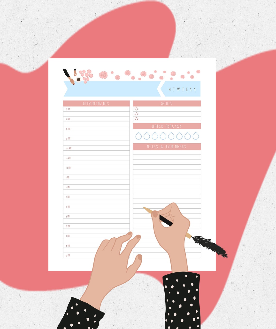 Mom Life Planner Printable Organizer for Busy Moms - Etsy