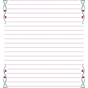 Note Papers - With Lines - Etsy