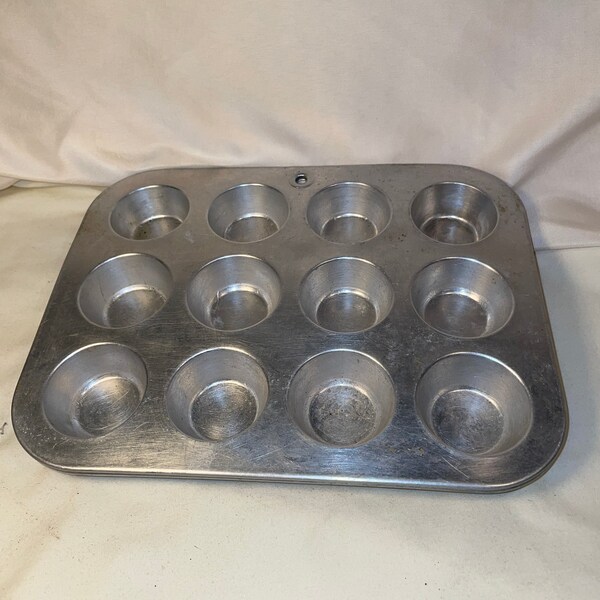 Metal Muffin Pan - Etsy