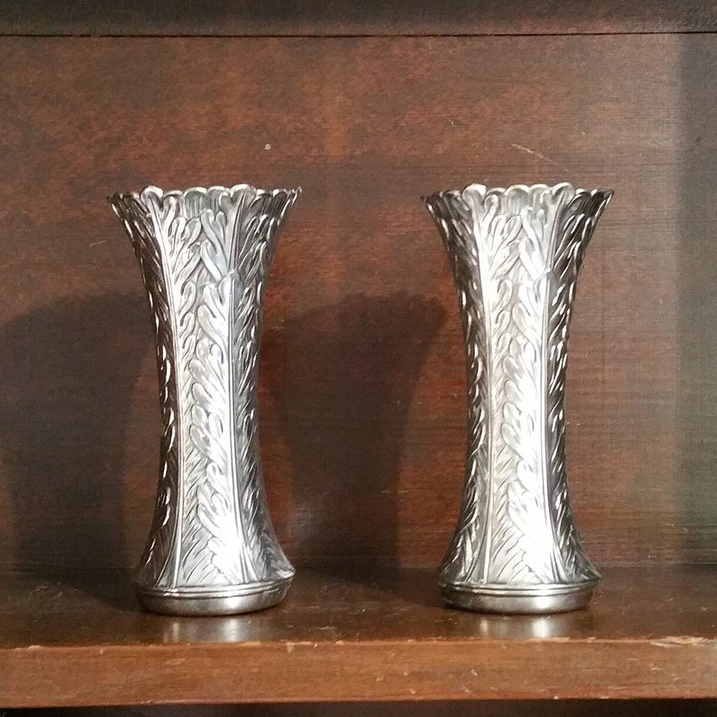 Silver Plated Vases - Etsy