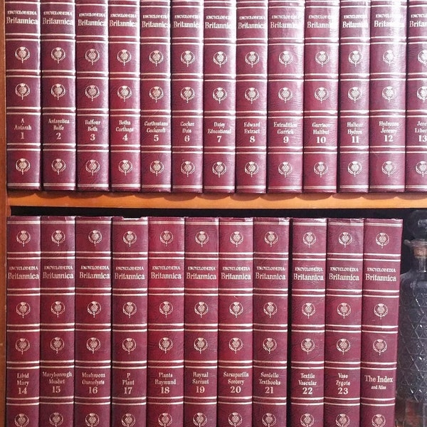 Encyclopedia Set - Etsy