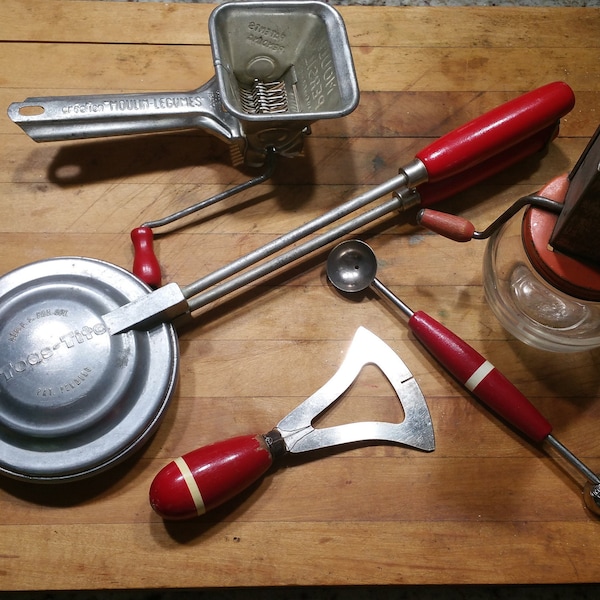 Red Retro Kitchen - Etsy