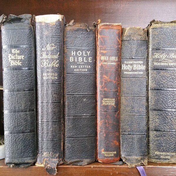 Antique Bible - Etsy