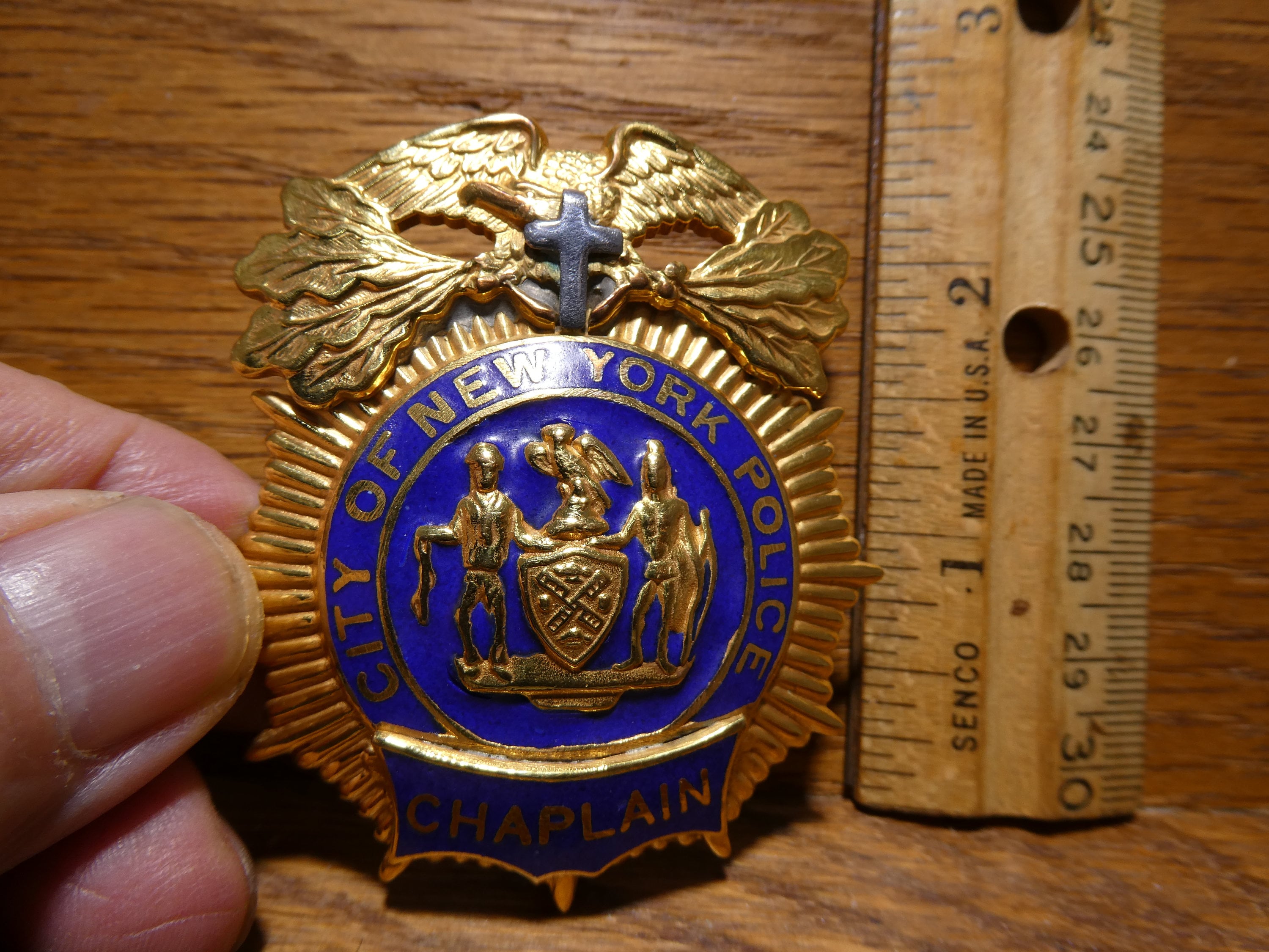 Police Chaplain Badges