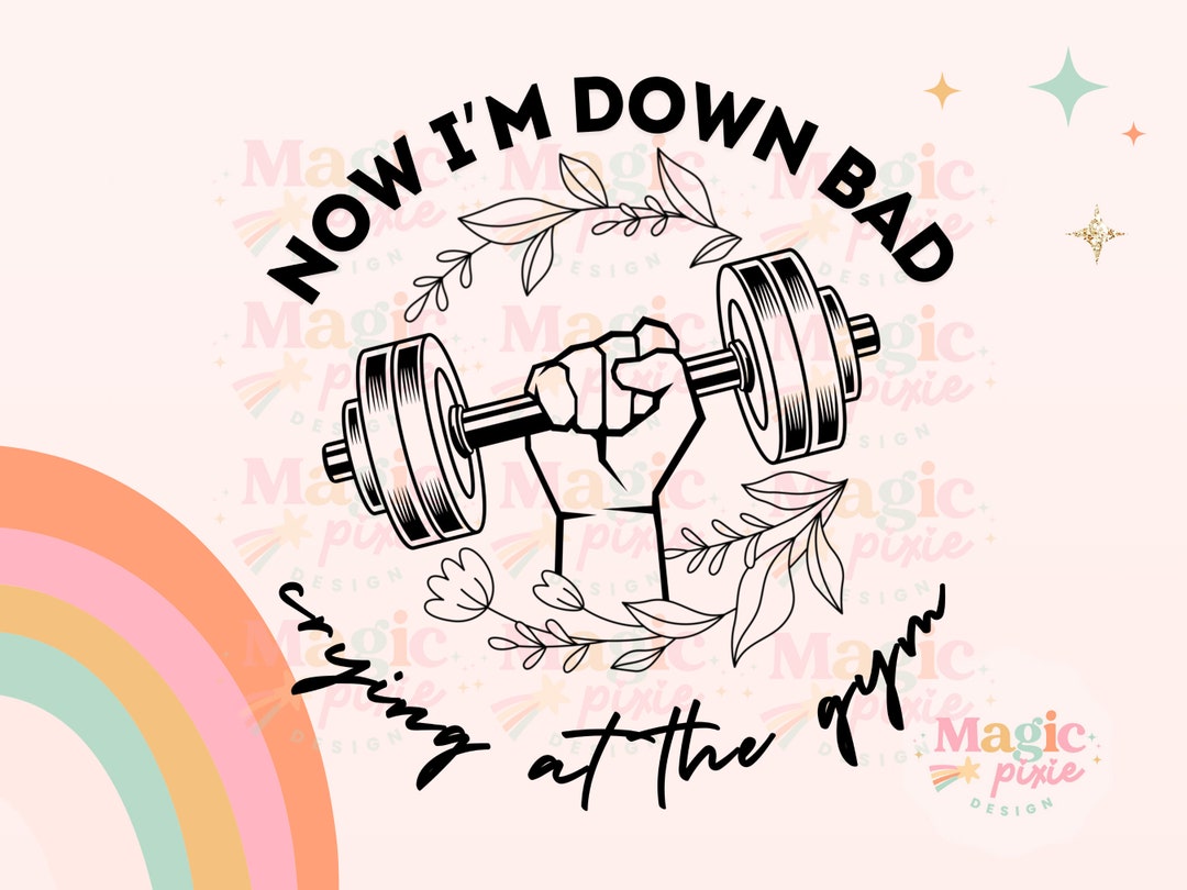 Swiftie Down Bad Png, TTPD Album Png, Gym Png, Eras Tour PNG Design ...