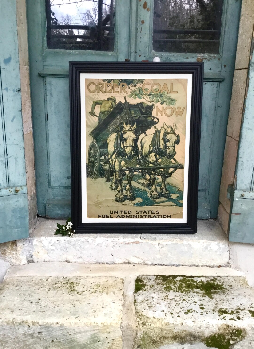 JC Lyendecker WWI Advertising Poster – Order Coal Now, United States ...