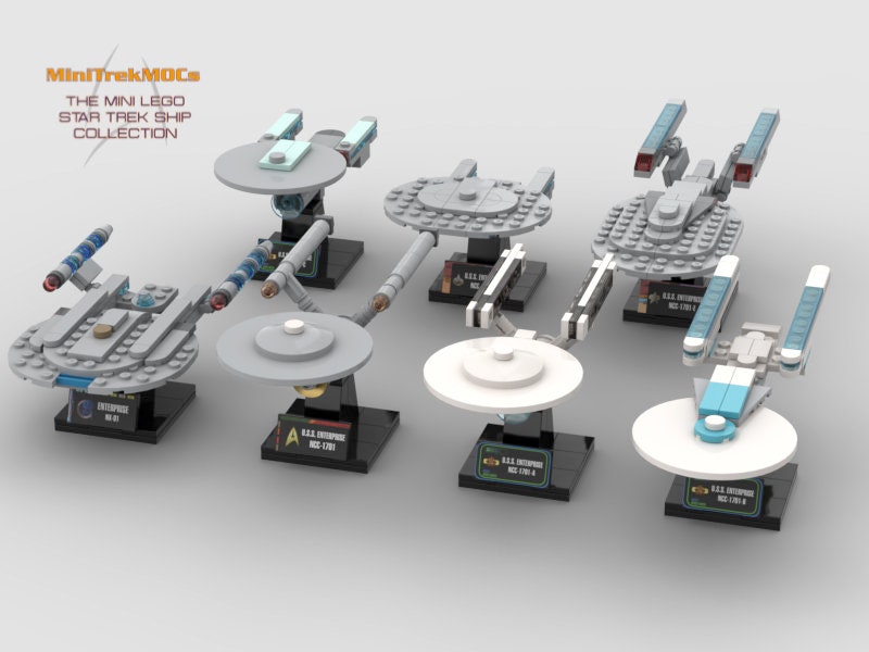 LEGO Star Trek MOCs Complete Collection 19 Ships | Etsy LEGO Star Trek MOCs Complete Collection 19 Ships | Etsy