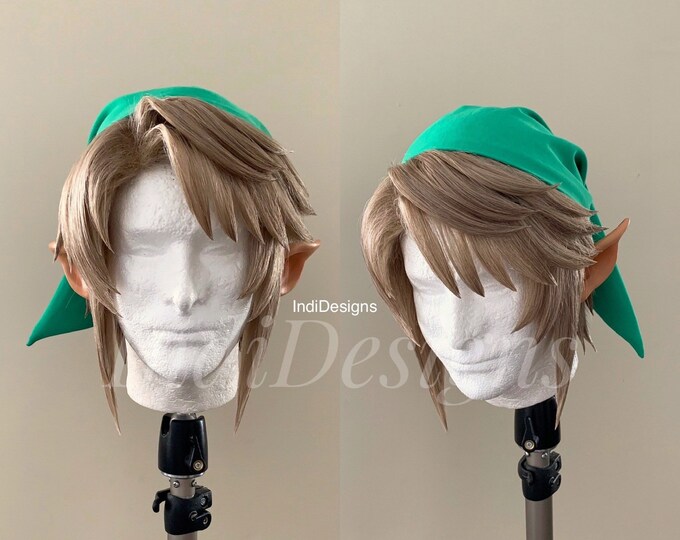 Legend of Zelda Breath of the Wild LINK Cosplay Wig - Etsy