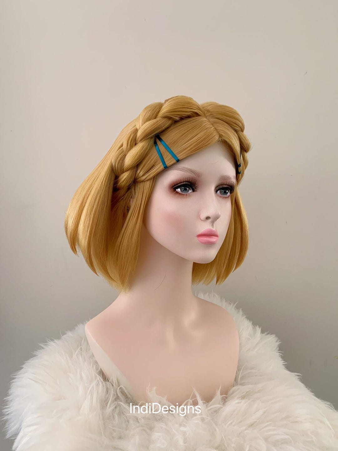 Totk Zeldy Zeluda Cosplay Wig - Etsy