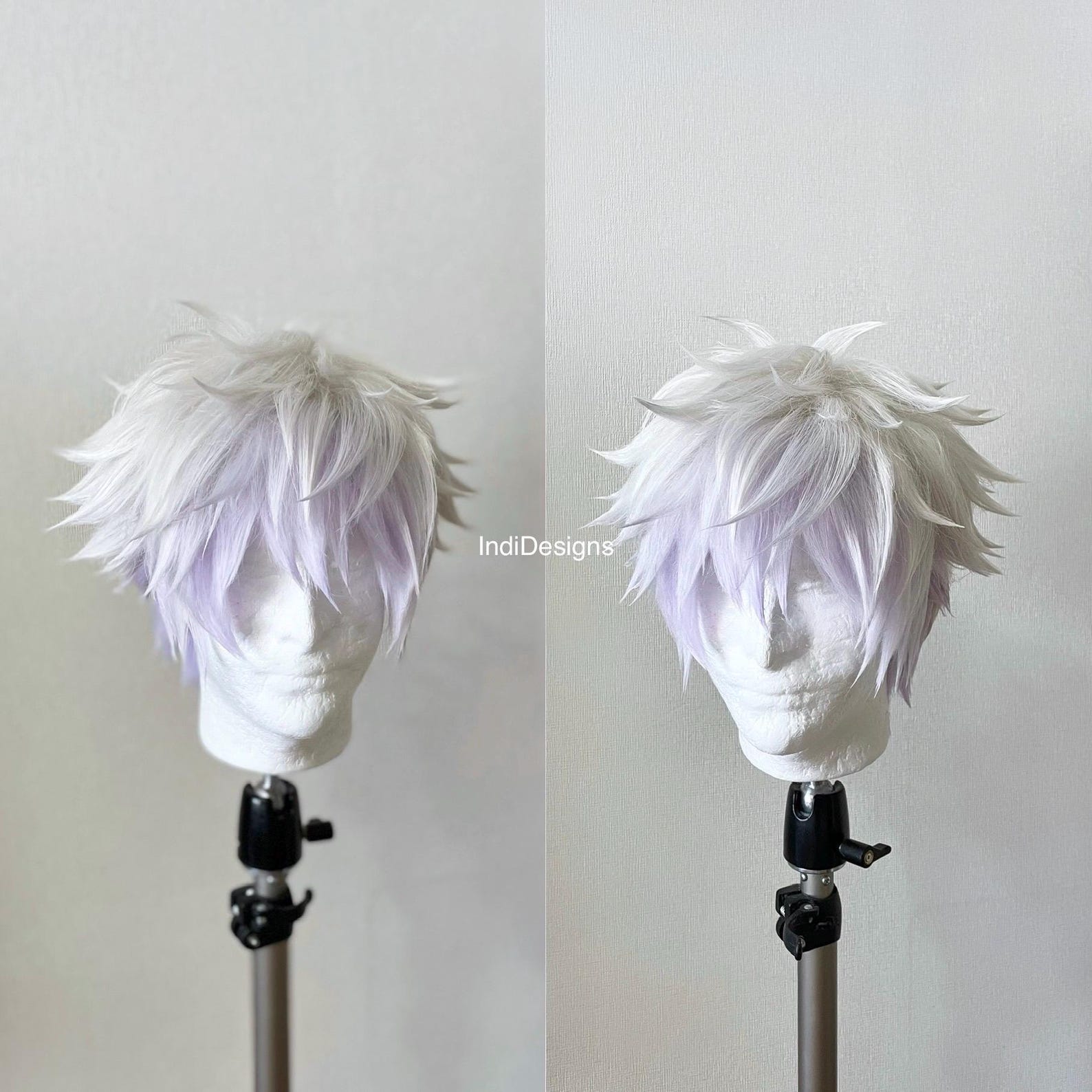 Gojo Inspired Cosplay Wig - Etsy