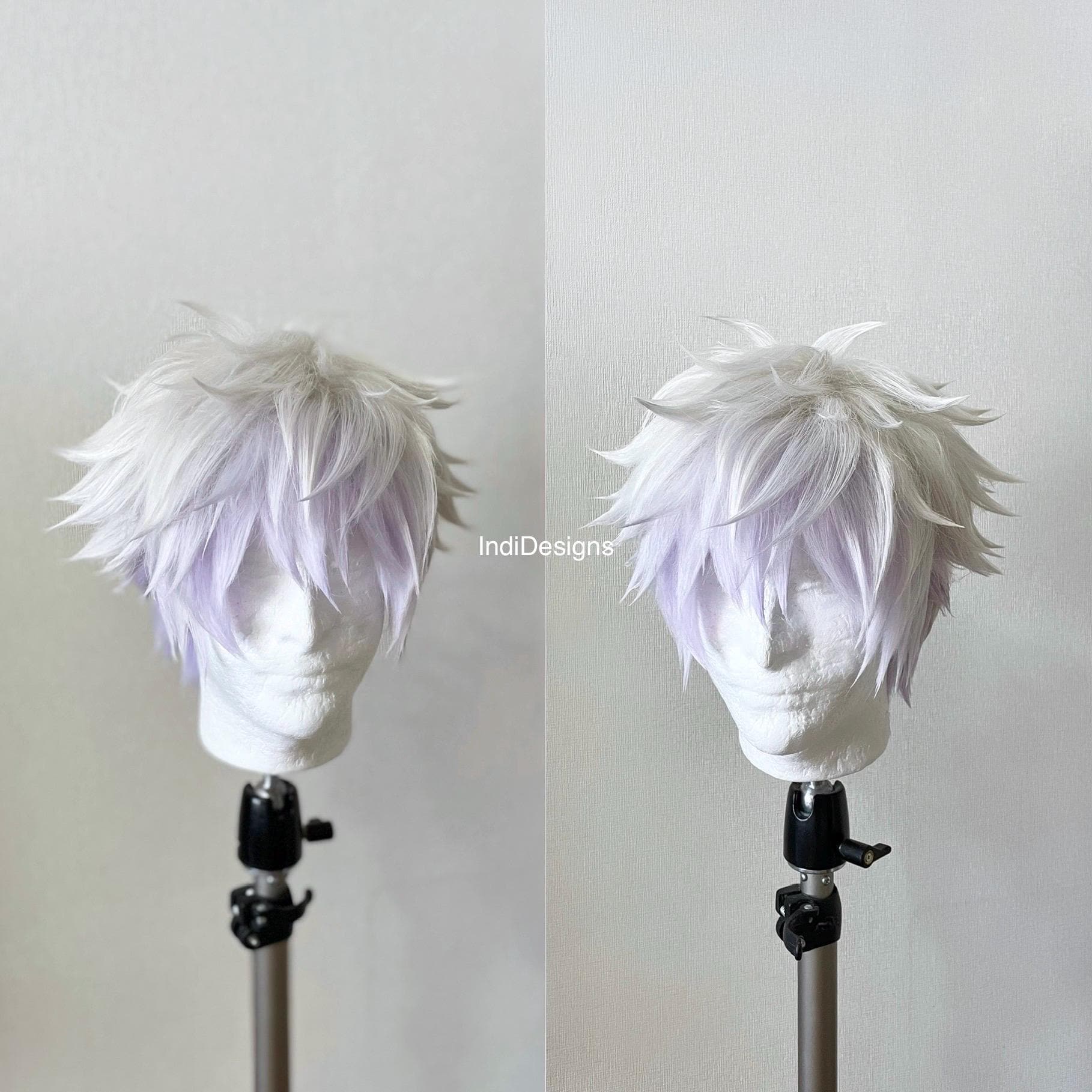 Gojo Inspired Cosplay Wig - Etsy