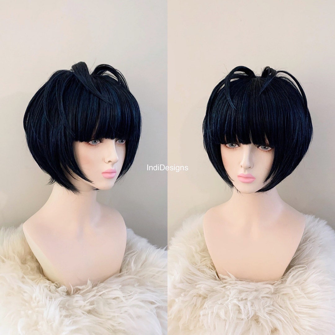 Messy Bob-cut Cosplay Wig - Etsy