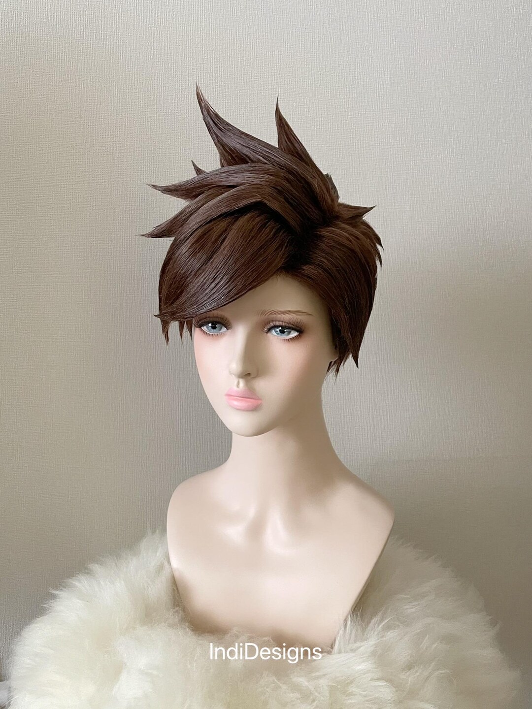 Tracer Inspired Cosplay Wig - Etsy