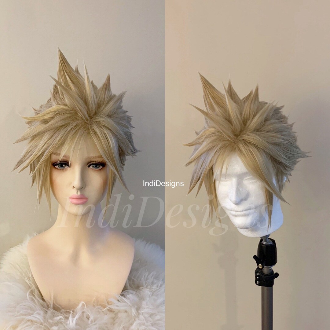 Spiky Cloud Inspired Cosplay Wig - Etsy